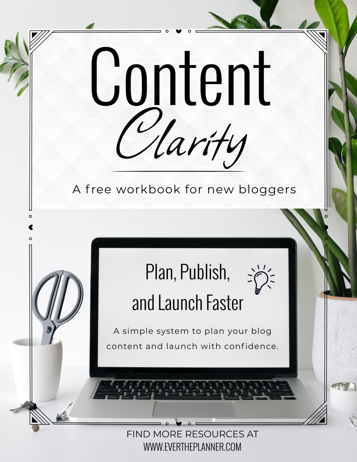 How to Create a Content Plan for Bloggers - evertheplanner.com